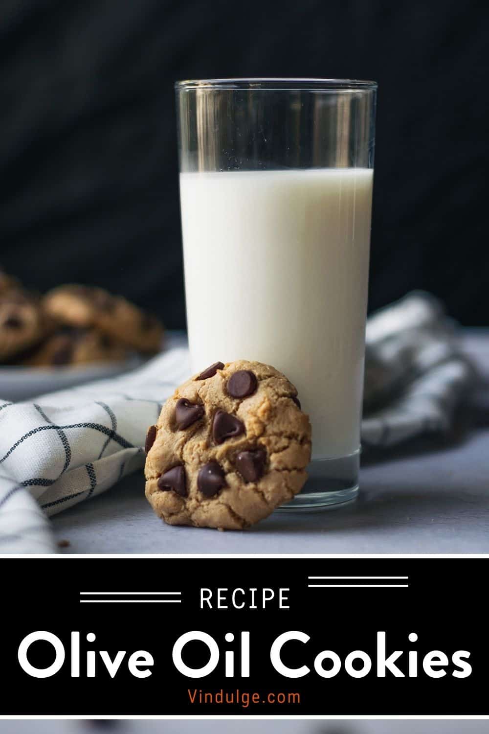 Extra Virgin Olive Oil Chocolate Chip Cookies - Vindulge