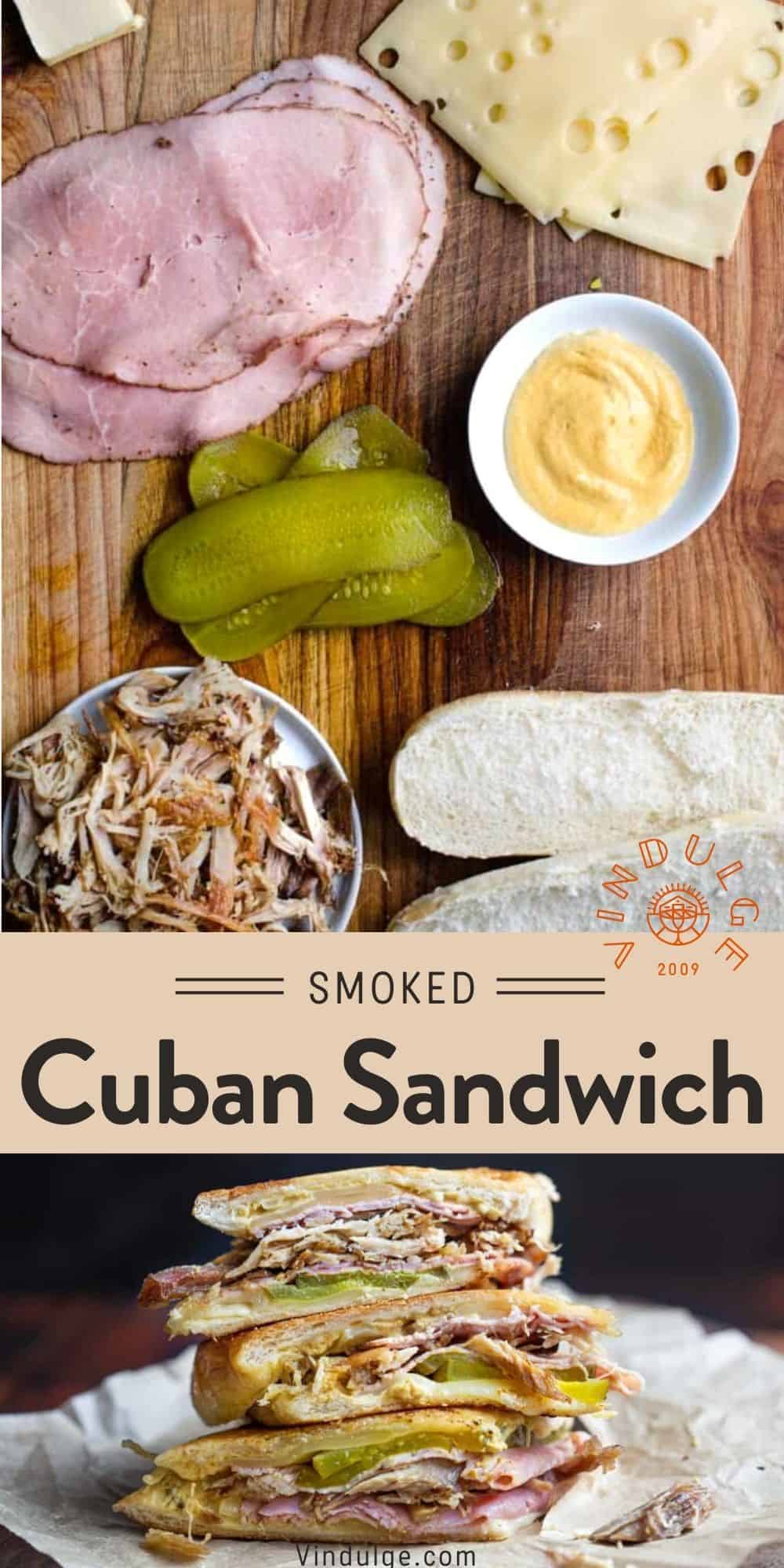 Smoked Cuban Sandwich (aka The Smoking Cubano) - Vindulge