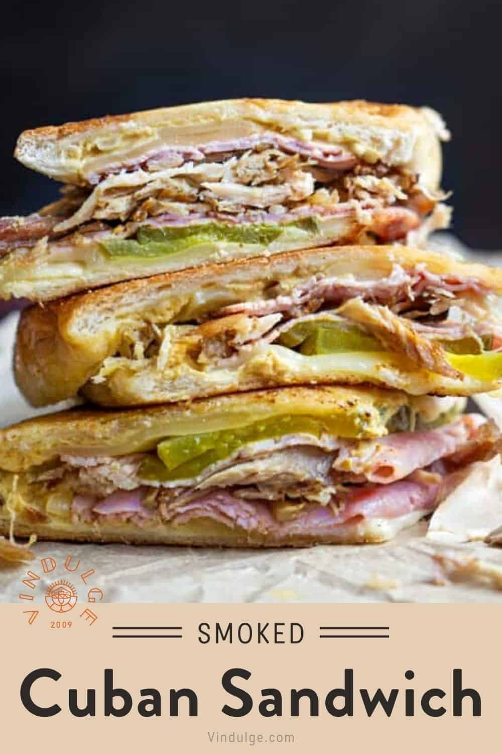 Smoked Cuban Sandwich (aka The Smoking Cubano) - Vindulge