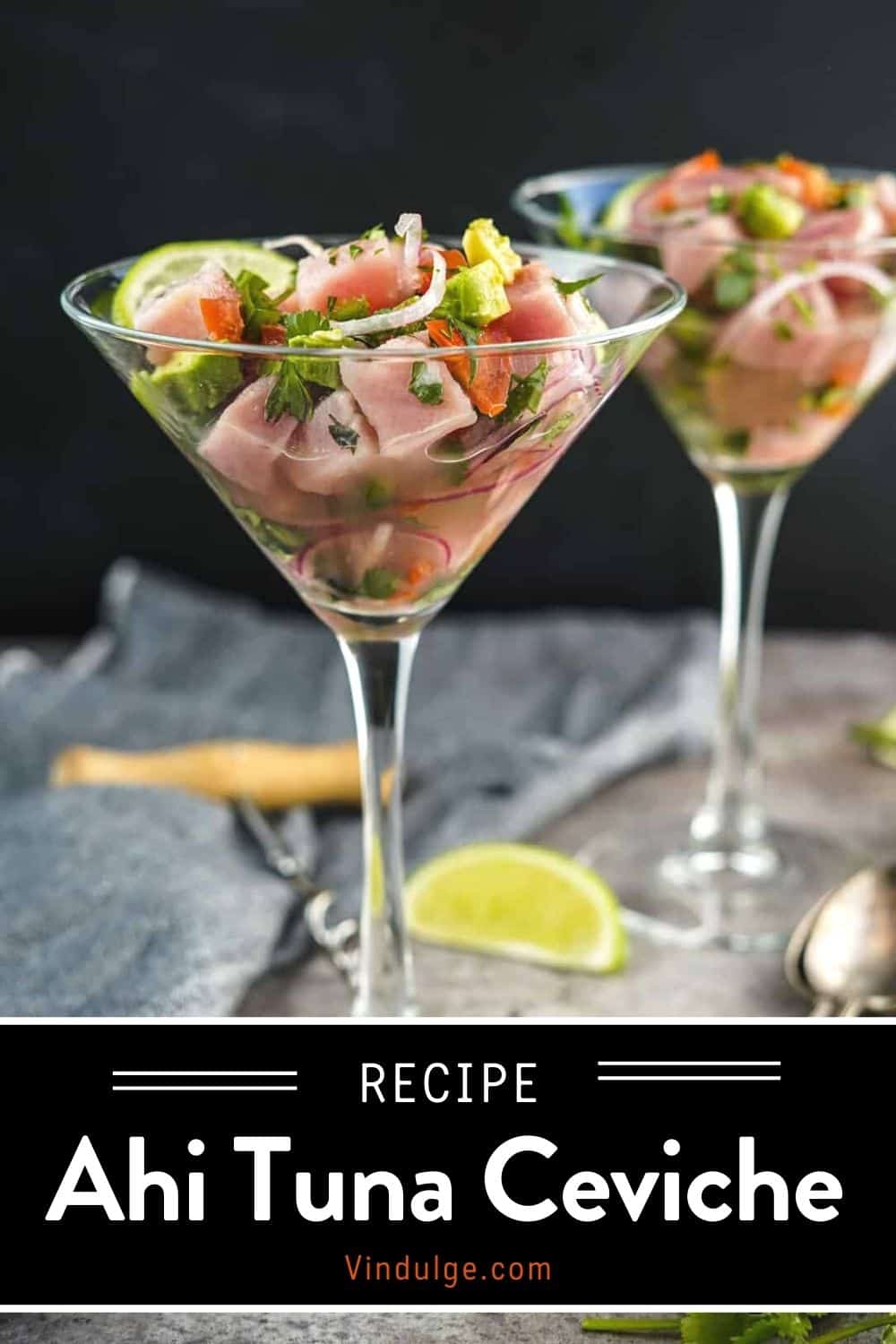 Tuna Ceviche Recipe - Vindulge