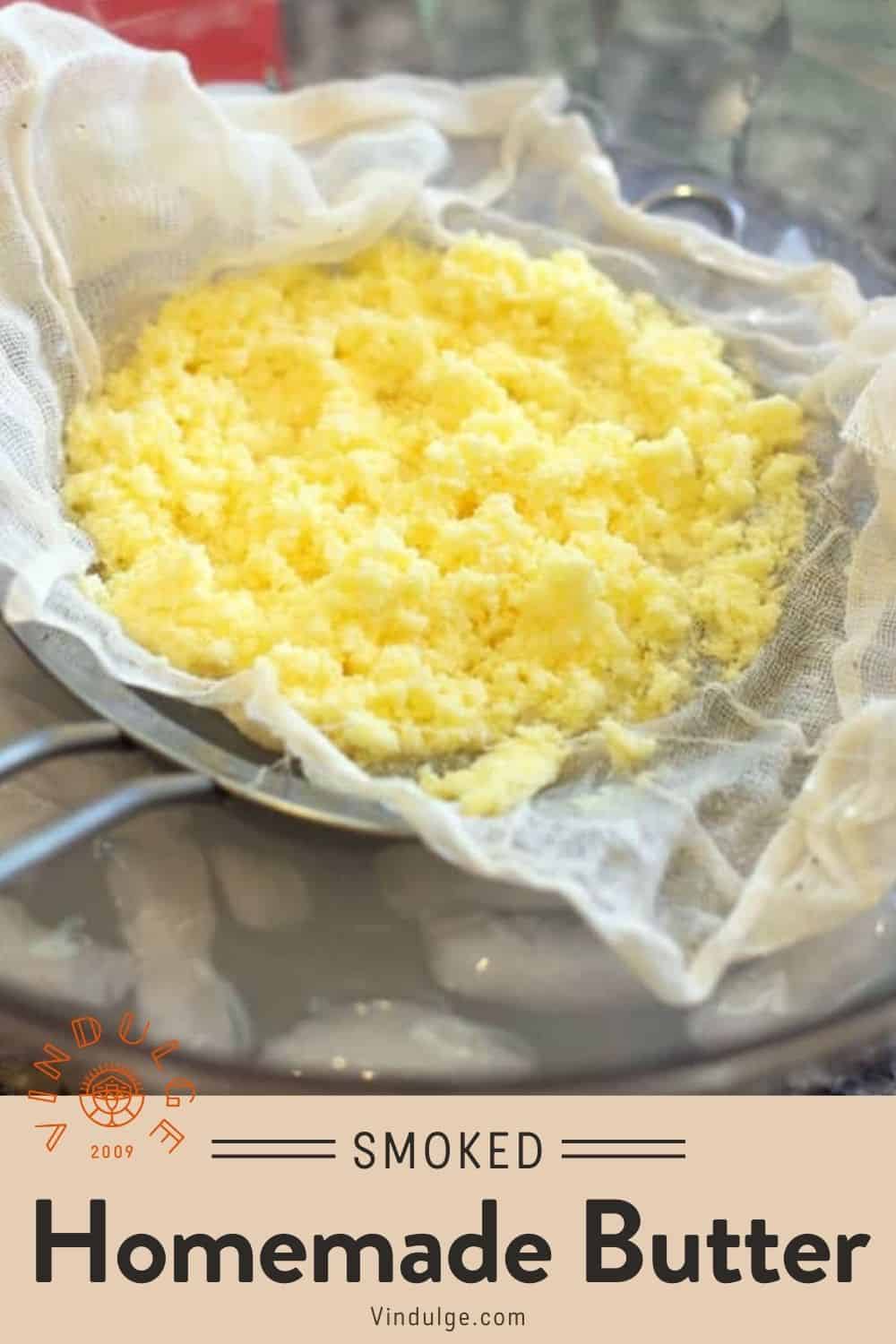 Homemade Smoked Butter - Vindulge