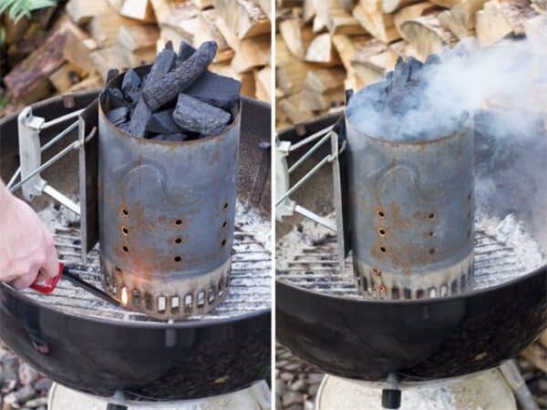How To Use A Charcoal Chimney Starter - Vindulge