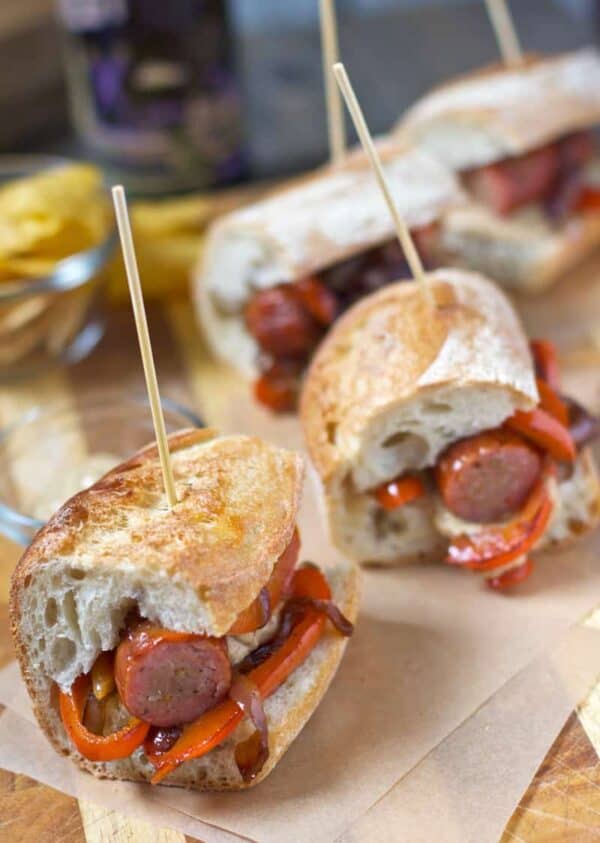 Simple Smoked Sausage Sandwich Recipe - Vindulge