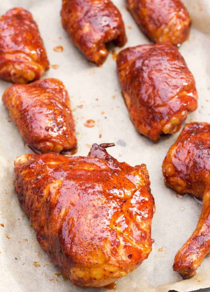 The Best BBQ Chicken Recipe with Tangy Carolina Sauce - Vindulge