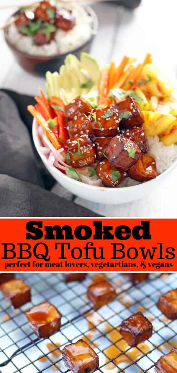 Smoked BBQ Tofu Bowls (Vegan) - Vindulge Smoked BBQ Tofu Bowls (Vegan) - Vindulge