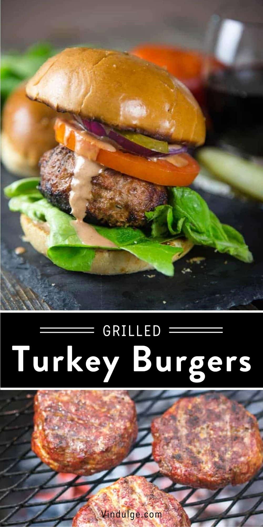 Turkey Burgers with Bacon Paste -- How to Jazz up boring Turkey Burgers