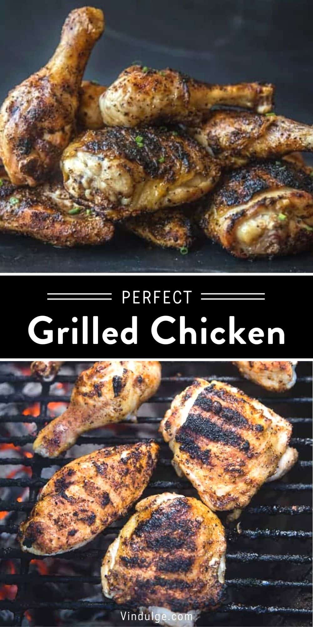 How to Grill Skin-On Chicken - Perfect Every Time - Vindulge