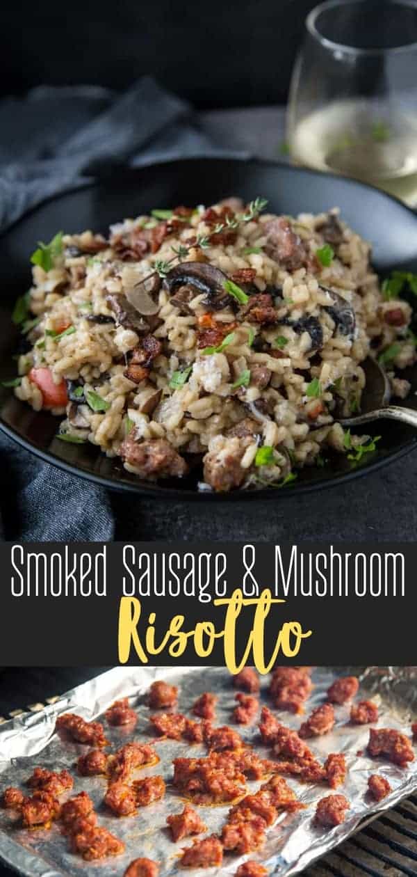 Smoked Sausage and Mushroom Risotto - Vindulge