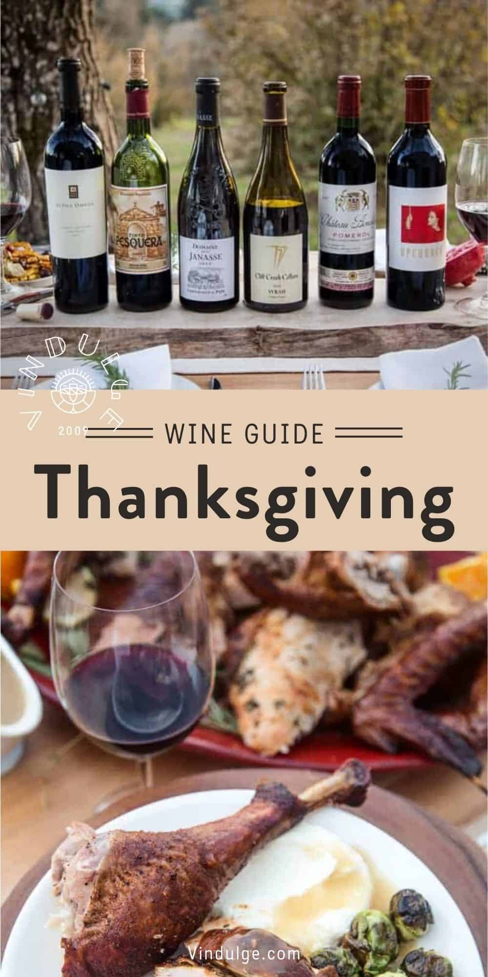 Thanksgiving Wine Guide - Vindulge