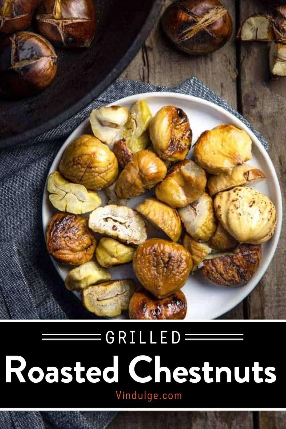 Roasted Chestnuts Over an Open Fire - Holiday Appetizer - Vindulge