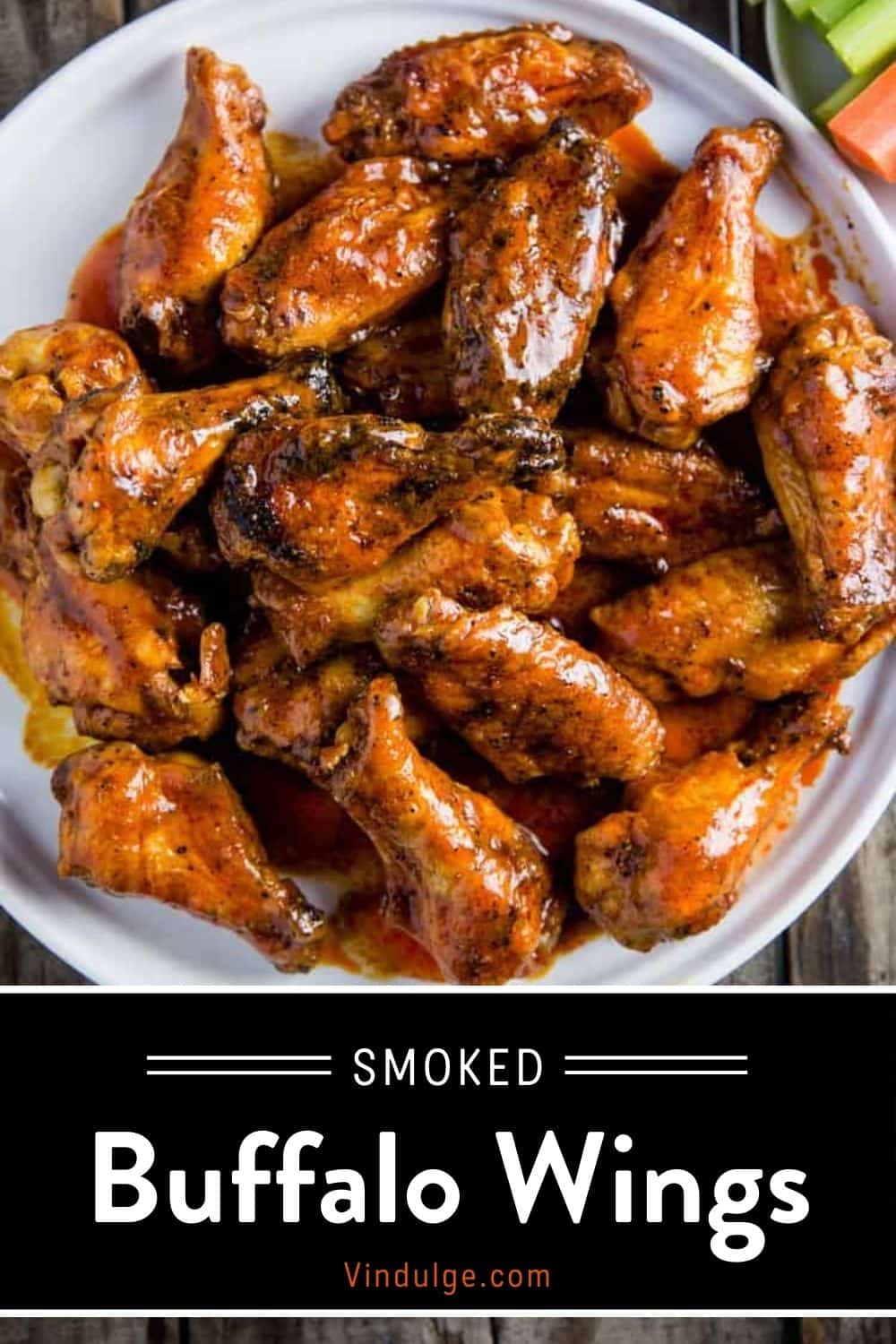 The Best Smoked Chicken Wings with Crispy Skin - Vindulge