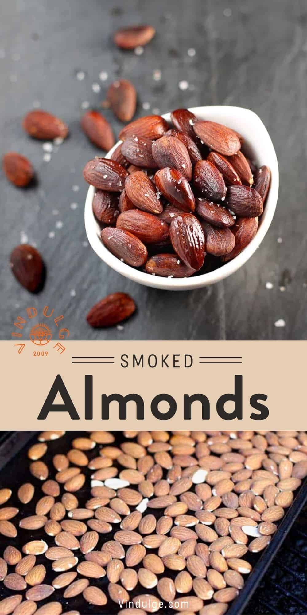 Smoked Almonds with Olive Oil and Kosher Salt - Vindulge