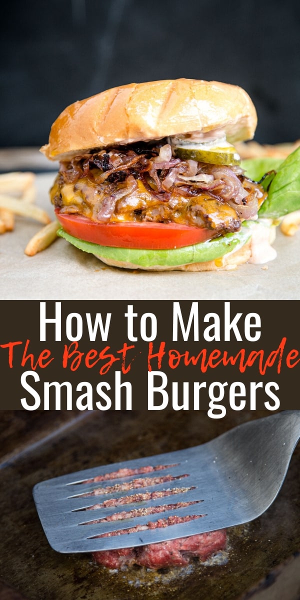 Grilled Smash Burgers with Caramelized Onions - Vindulge