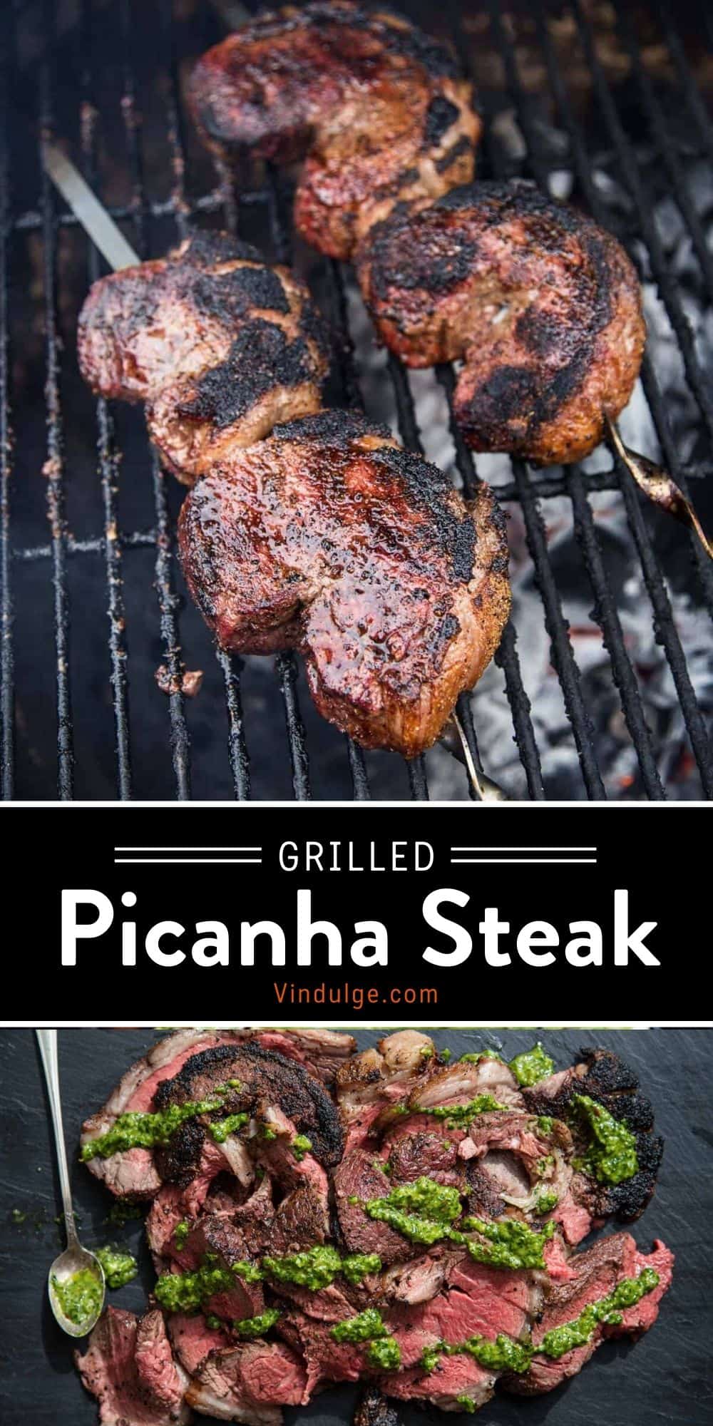Grilled Picanha Steak with Chimichurri - Vindulge