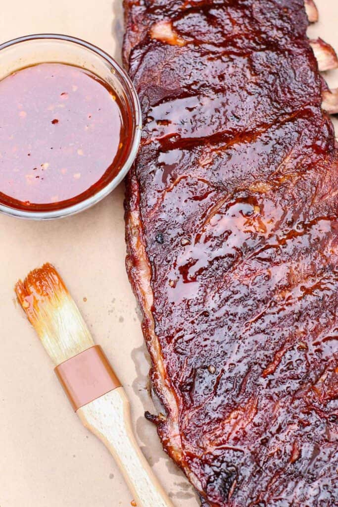 Smoked Pork Ribs with Chinese Five Spice Rub and Thai Chili Glaze ...