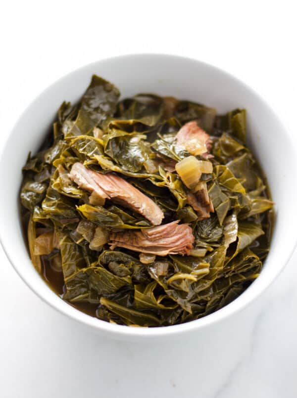 Southern Collard Greens Recipe with Smoked Turkey Leg - Vindulge