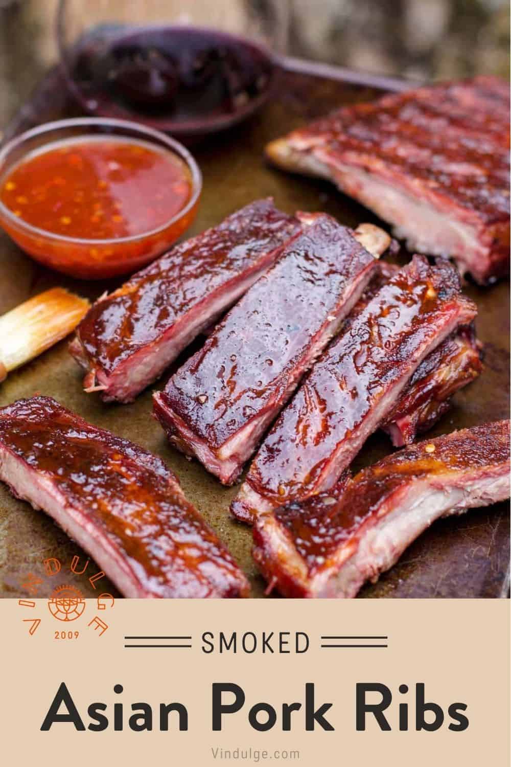 Smoked Pork Ribs with Chinese Five Spice Rub and Thai Chili Glaze ...