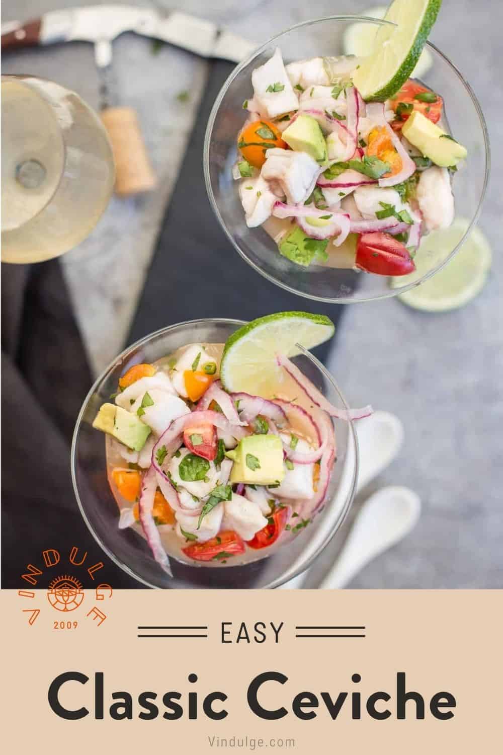Easy Classic Ceviche Recipe (Ceviche de Pescado) - Vindulge