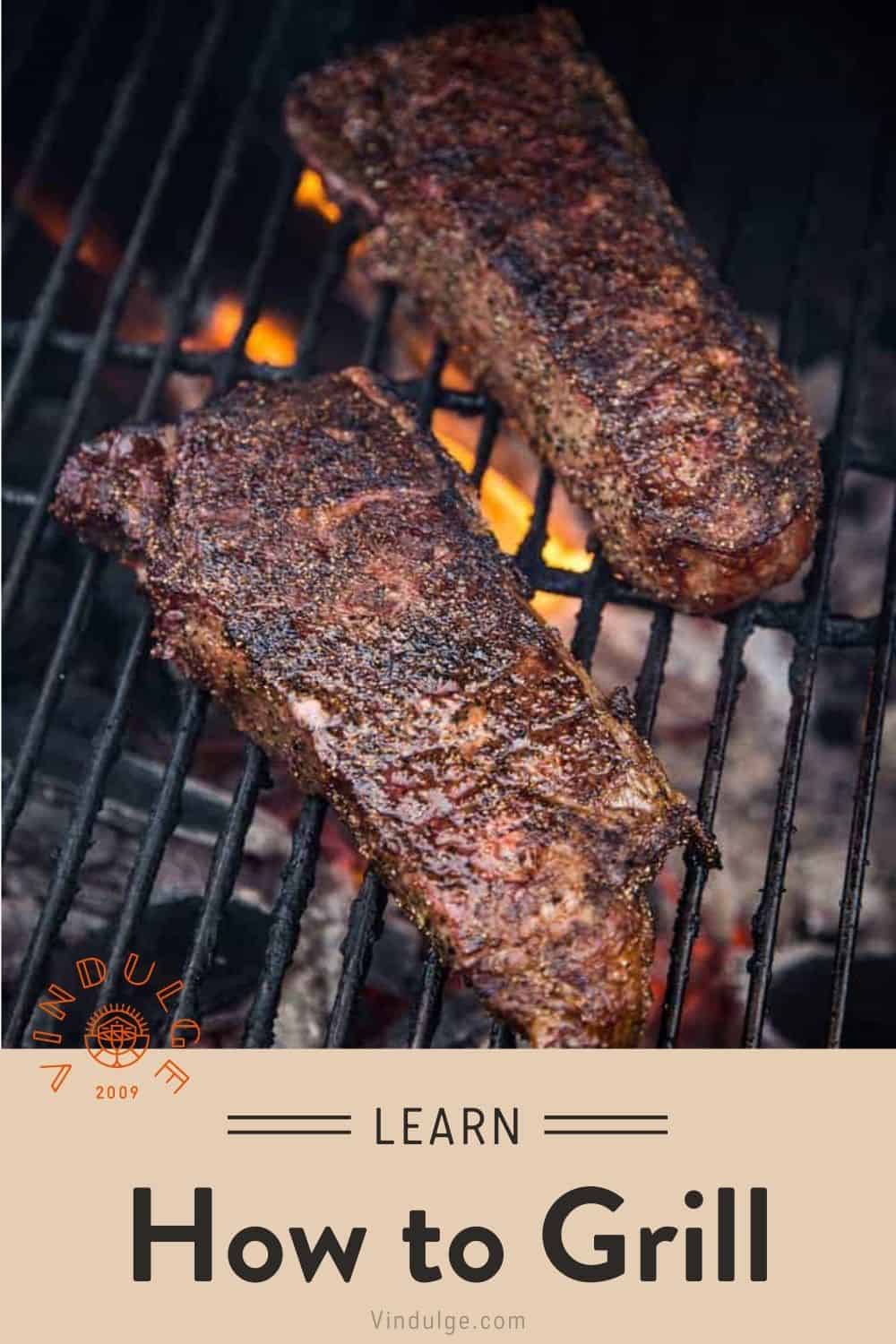 Fundamentals For Learning How to Grill - Vindulge