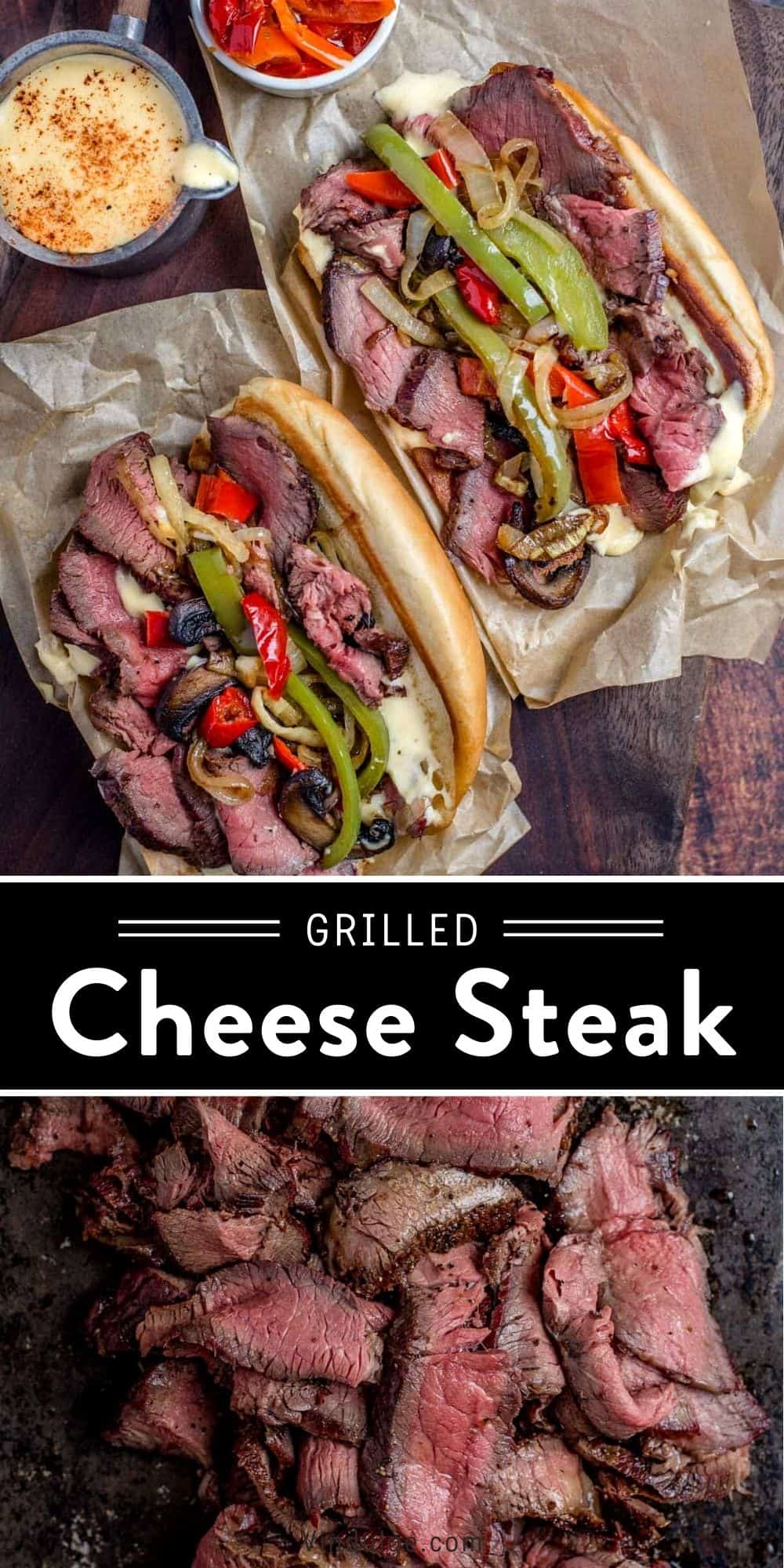 Grilled Cheesesteak Sandwich - Vindulge
