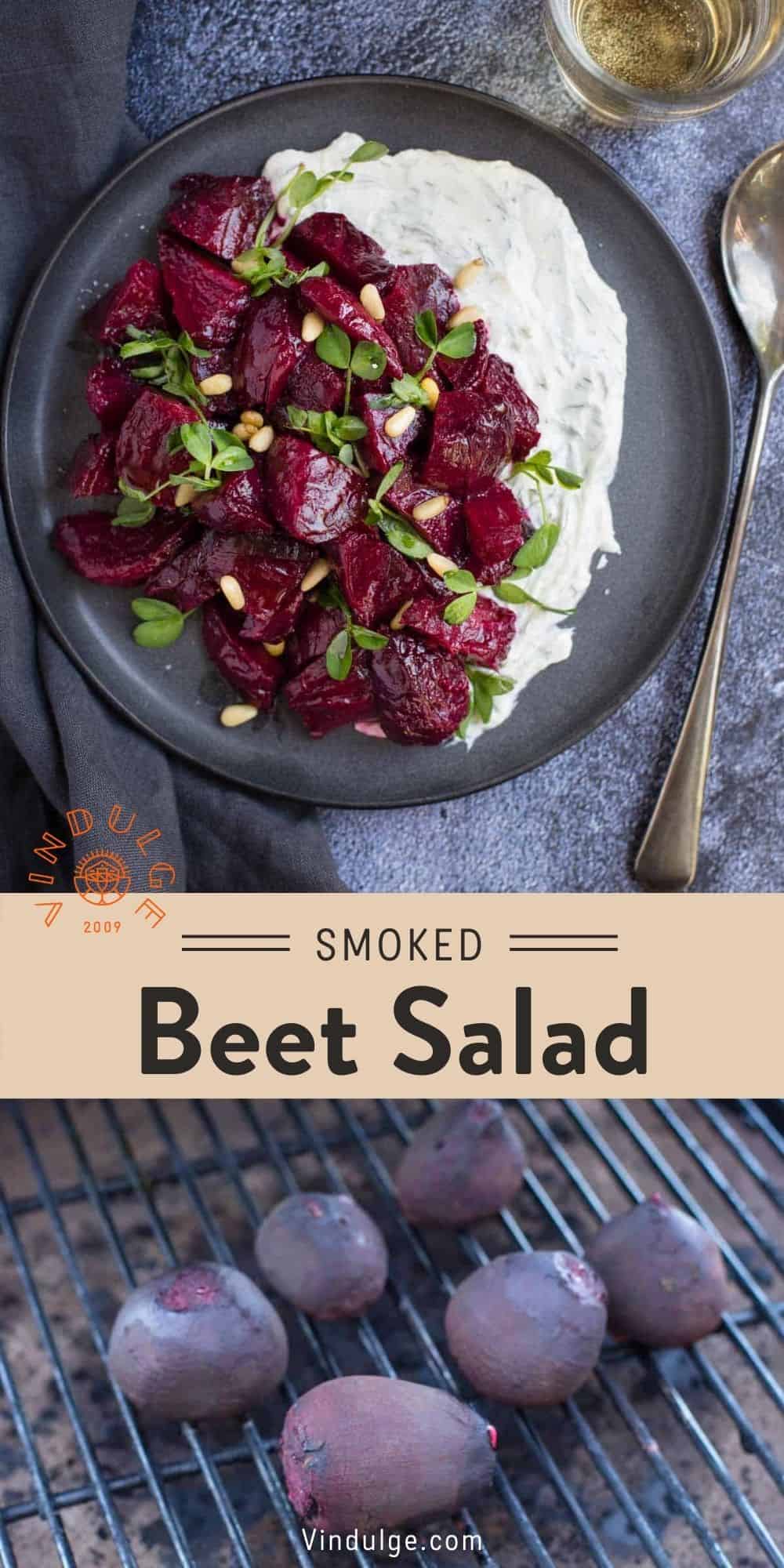 Smoked Beets with Goat Cheese Ranch - Vindulge
