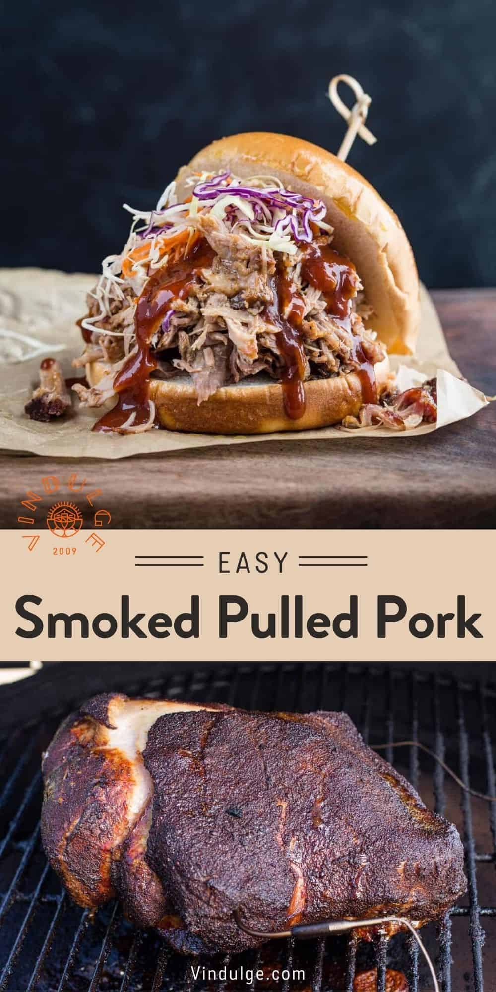 Easy Smoked Pulled Pork - Step by Step Guide - Vindulge