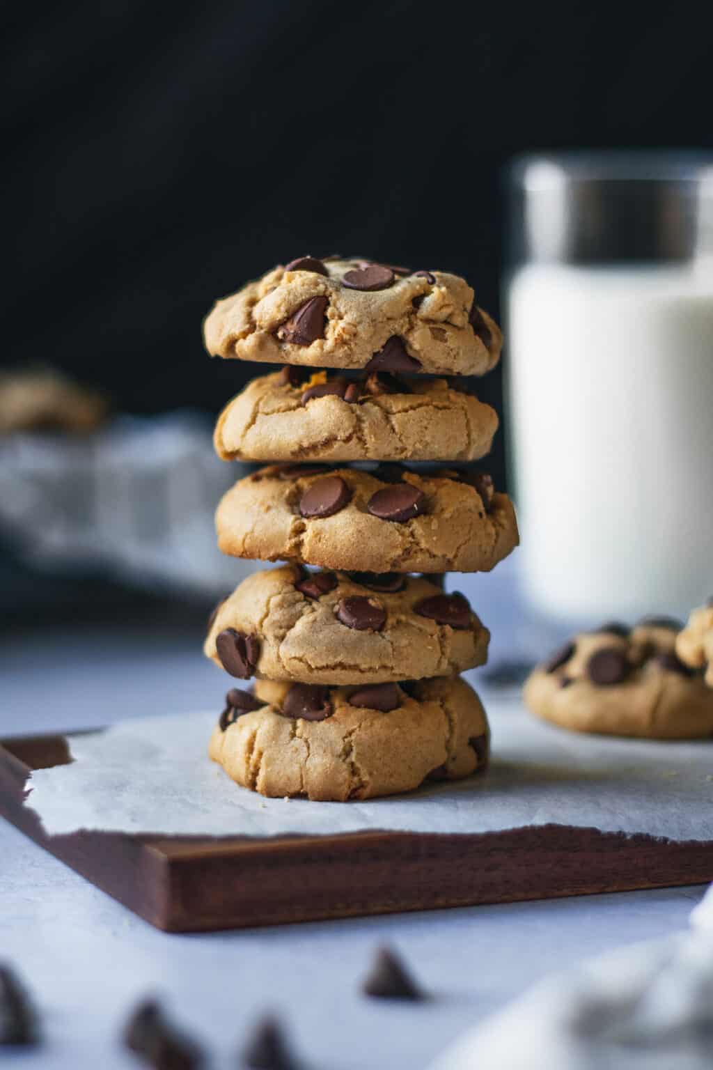 Extra Virgin Olive Oil Chocolate Chip Cookies - Vindulge
