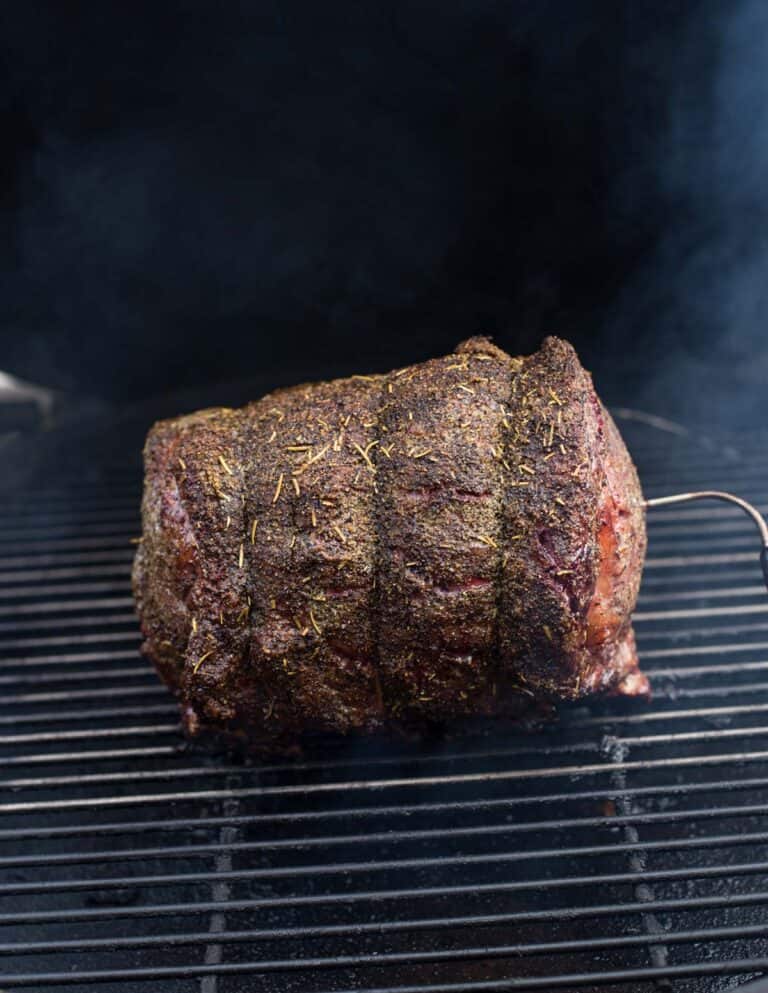 Grilled Prime Rib with Herb Compound Butter - Vindulge