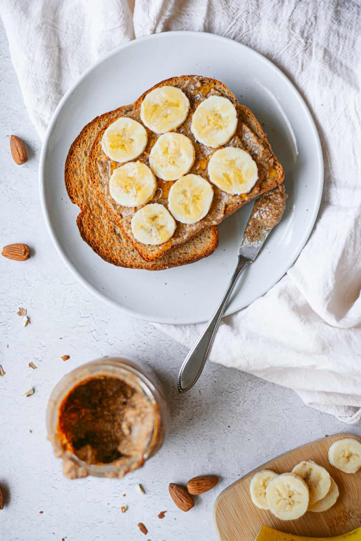 Smoked Almond Butter Toast - Vindulge