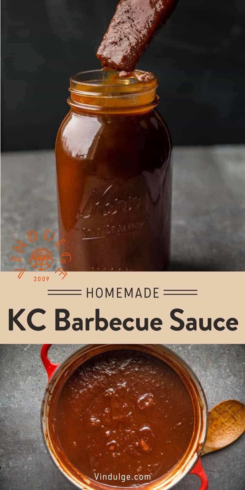 Easy Kansas City BBQ Sauce Recipe - Vindulge