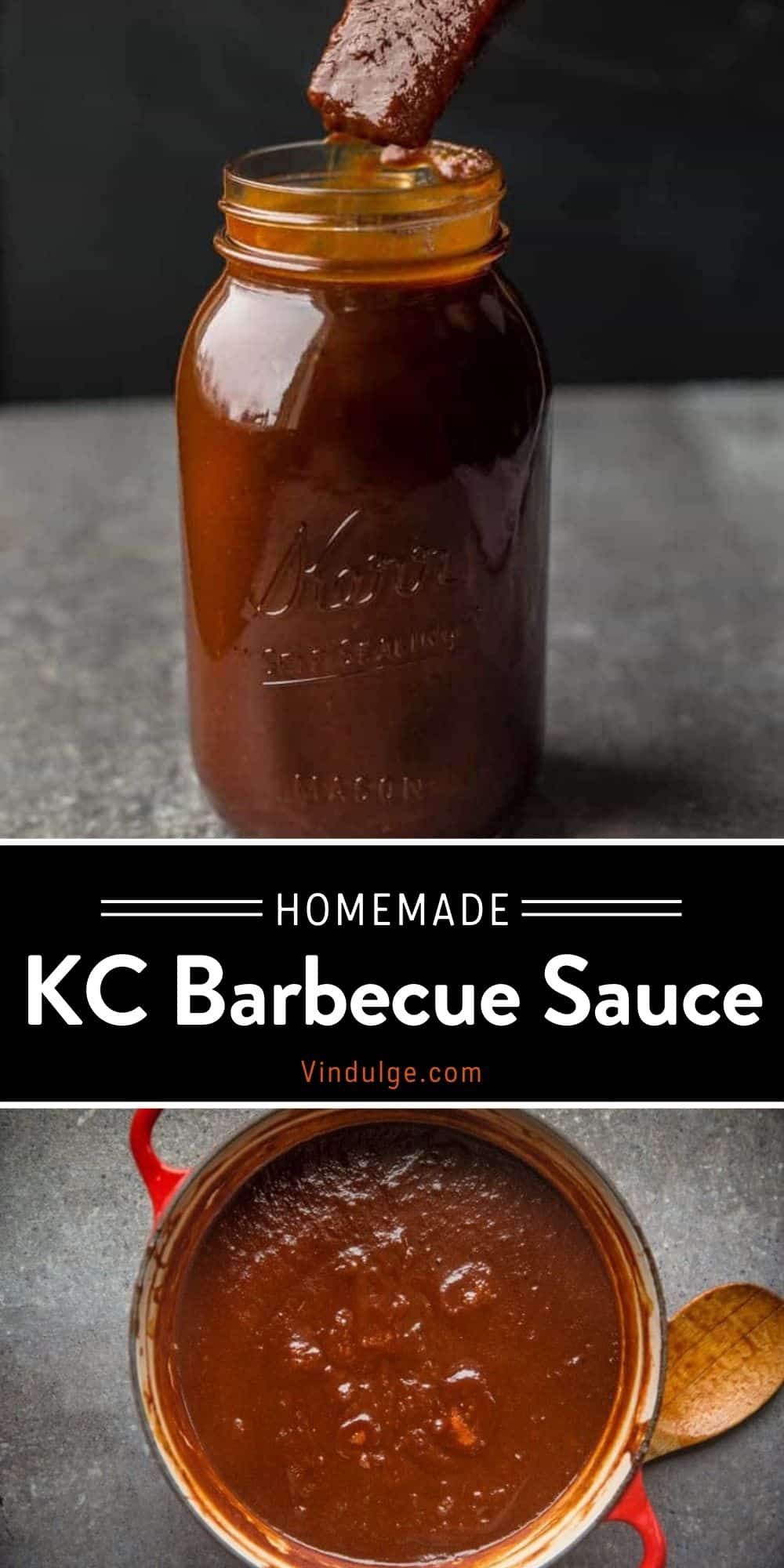 Easy Kansas City BBQ Sauce Recipe - Vindulge
