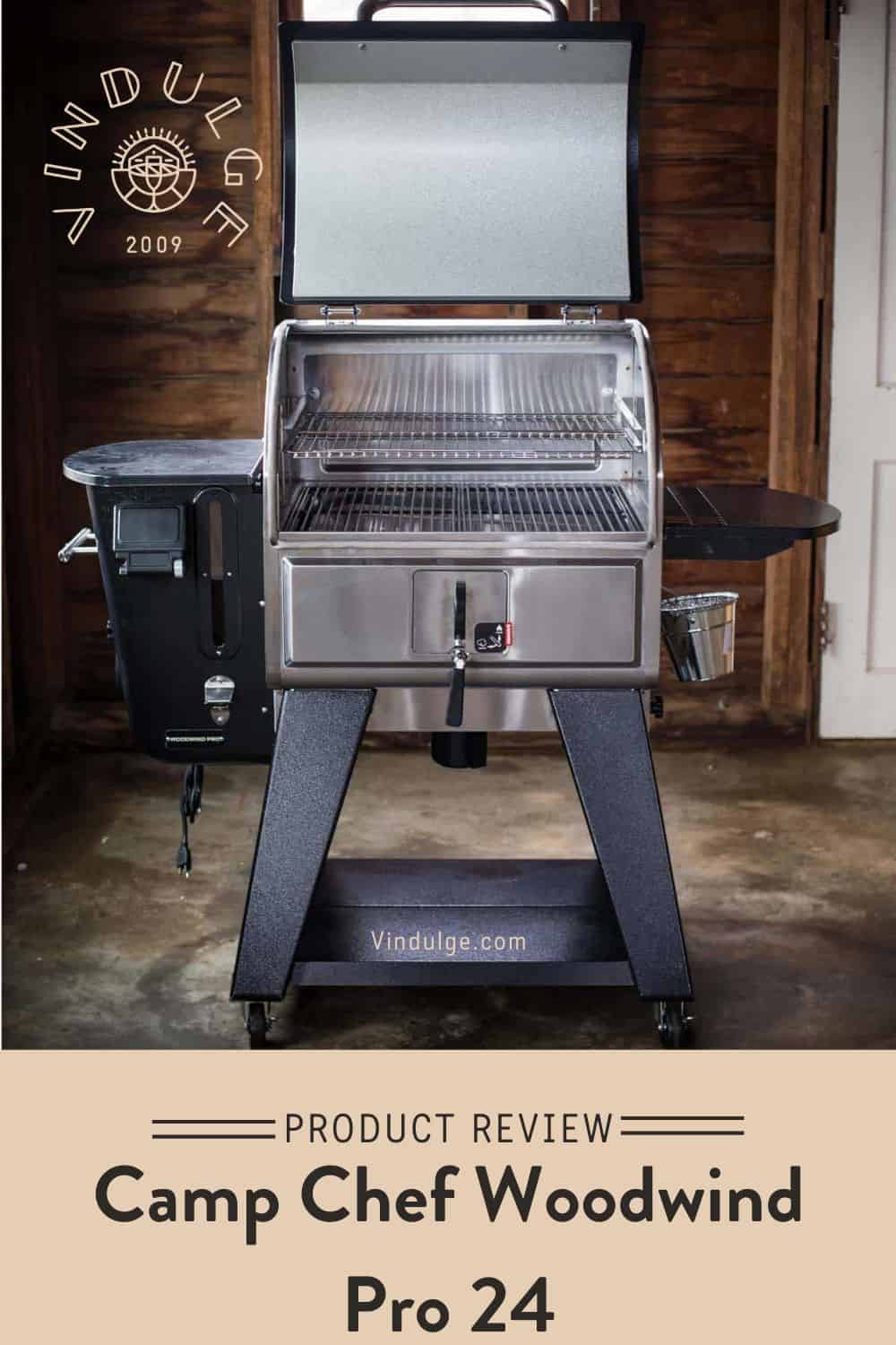 Camp Chef Woodwind Pro 24 Product Review - Vindulge