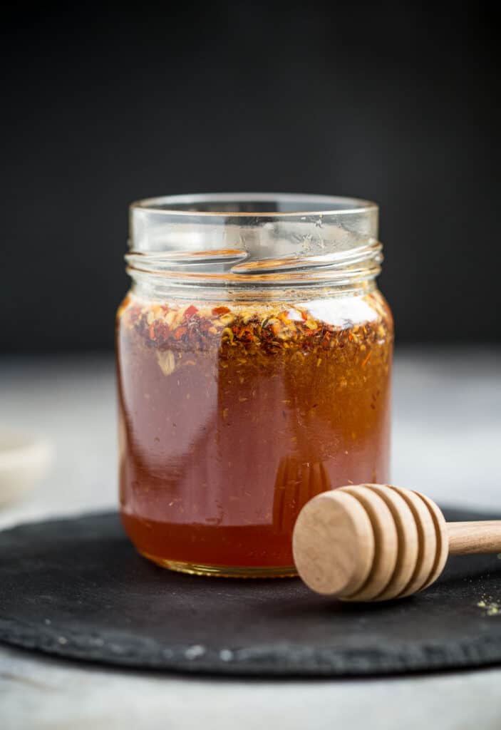 Hot Honey Recipe with Ginger and Garlic - Vindulge