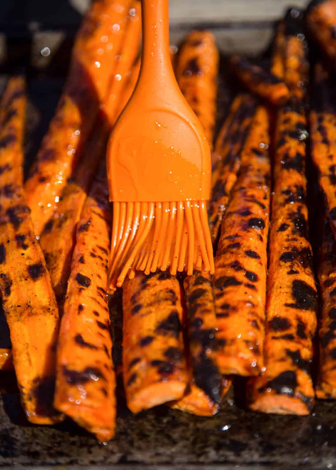 Glazed Grilled Carrots Recipe - A great holiday side dish - Vindulge