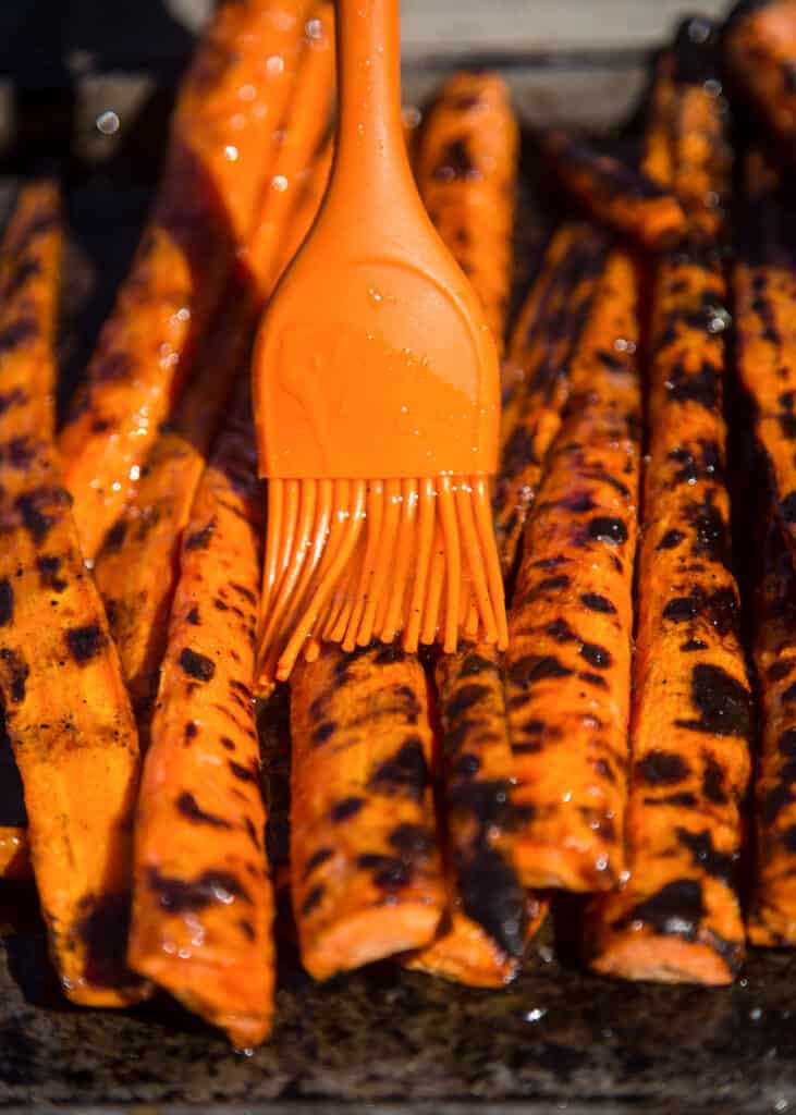 Glazed Grilled Carrots Recipe - A great holiday side dish - Vindulge