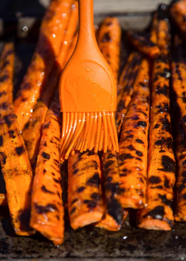 Glazed Grilled Carrots Recipe - A great holiday side dish - Vindulge