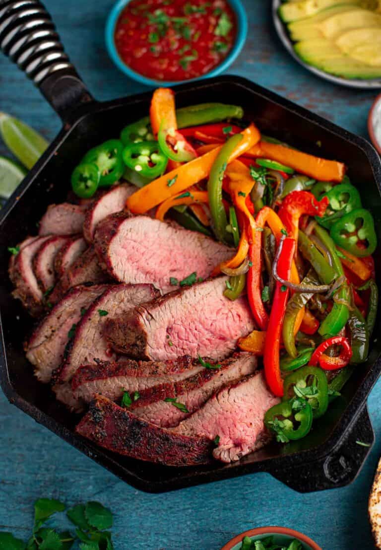 Easy Grilled Tri-Tip Fajitas Recipe - Vindulge