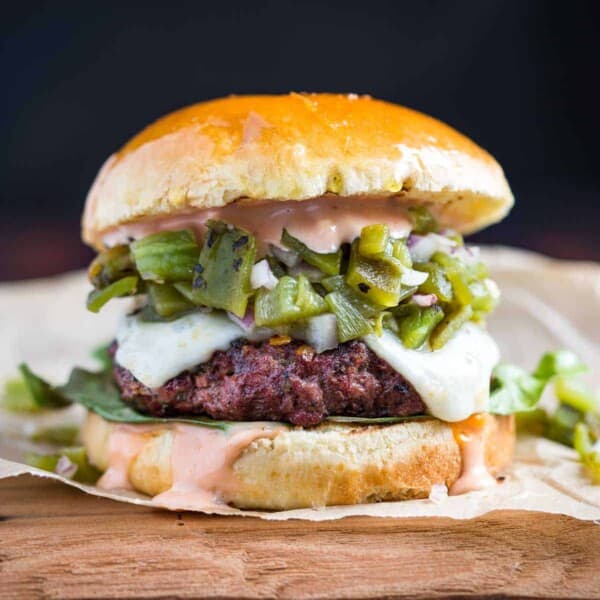 Hatch Chile Cheeseburger Recipe - Vindulge
