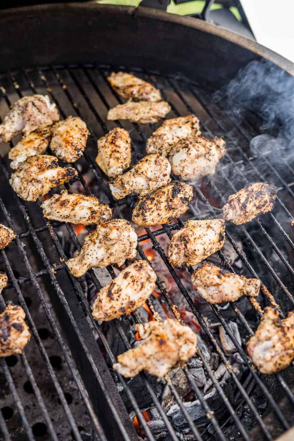 Honey Bourbon Grilled Chicken Wings - Vindulge