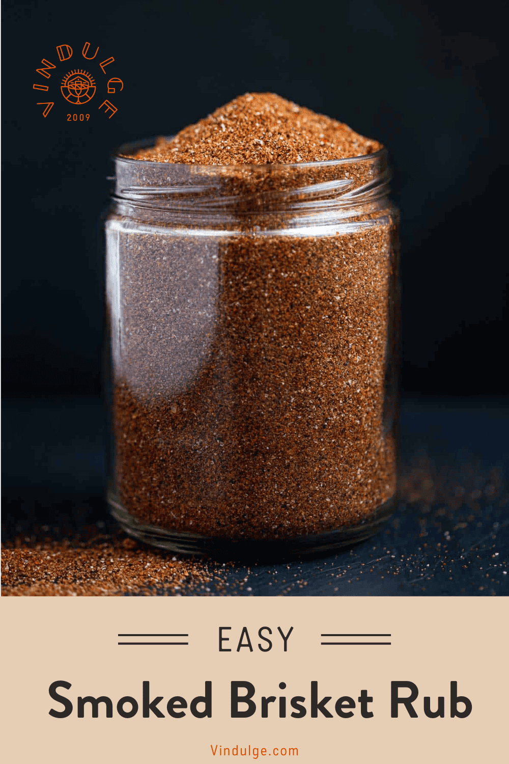 The Perfect Smoked Brisket Rub Recipe (No Sugar) - Vindulge