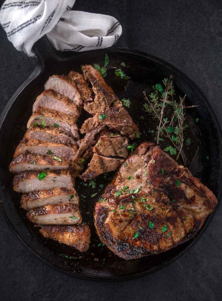 Easy Grilled Pork Steaks - Vindulge