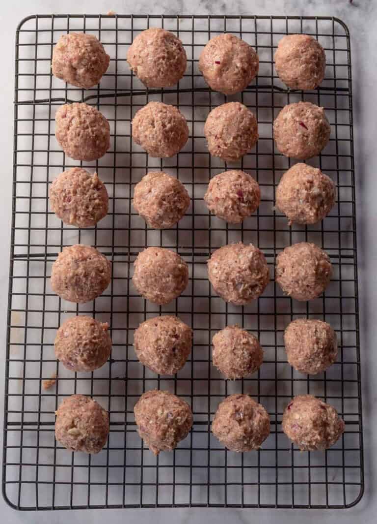 BBQ Turkey Meatballs (on an Actual Smoker) - Vindulge