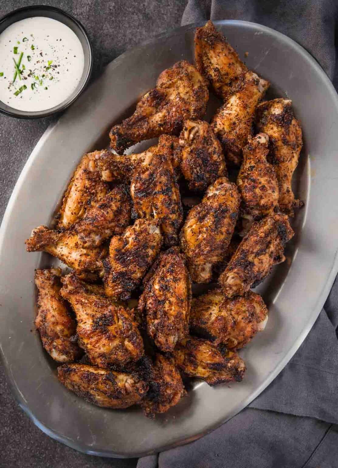 Easy Dry Rub Chicken Wing Recipe - Vindulge