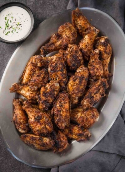 Easy Dry Rub Chicken Wing Recipe - Vindulge