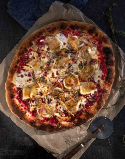 Leftover Turkey Pizza - Vindulge