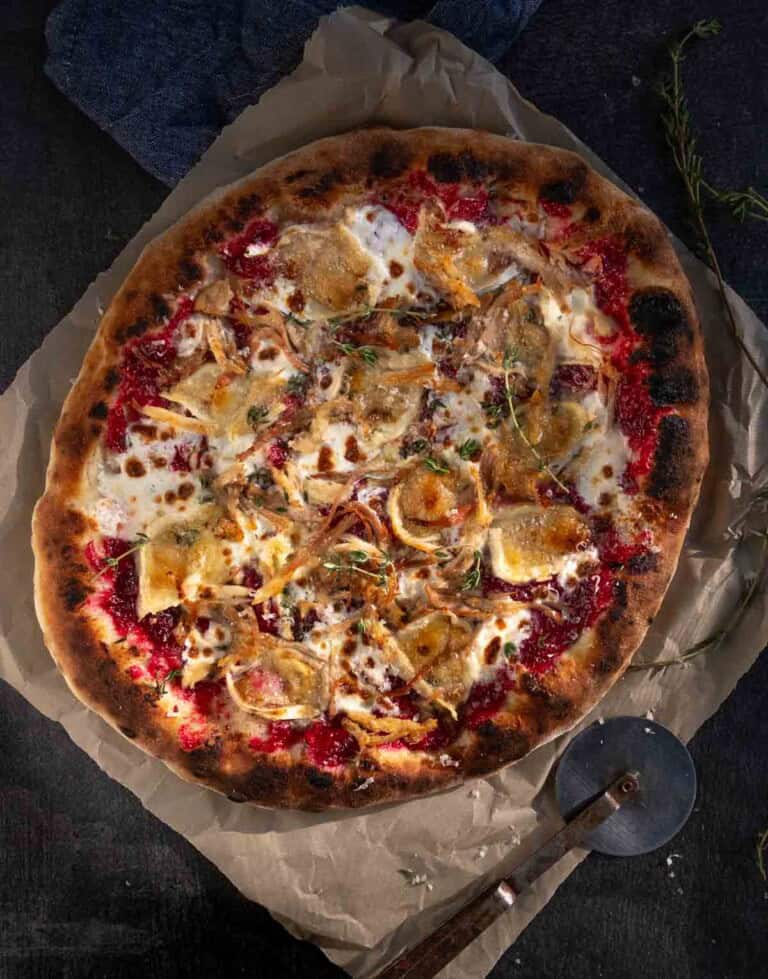 Leftover Turkey Pizza - Vindulge