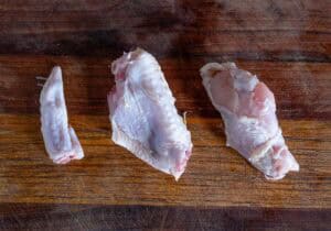 How to Cut Whole Chicken Wings into Flats and Drumettes - Vindulge