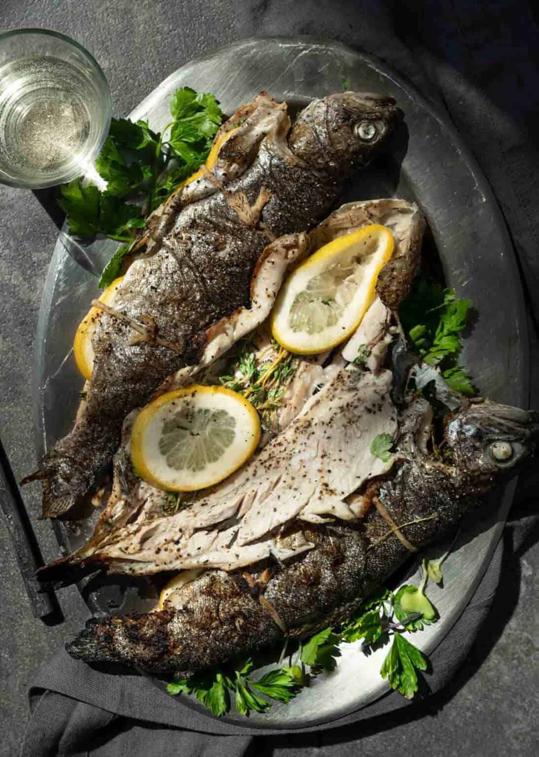Easy Stuffed Grilled Trout - Vindulge