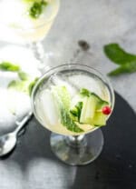 Cucumber Mint Spritz Cocktail - Vindulge